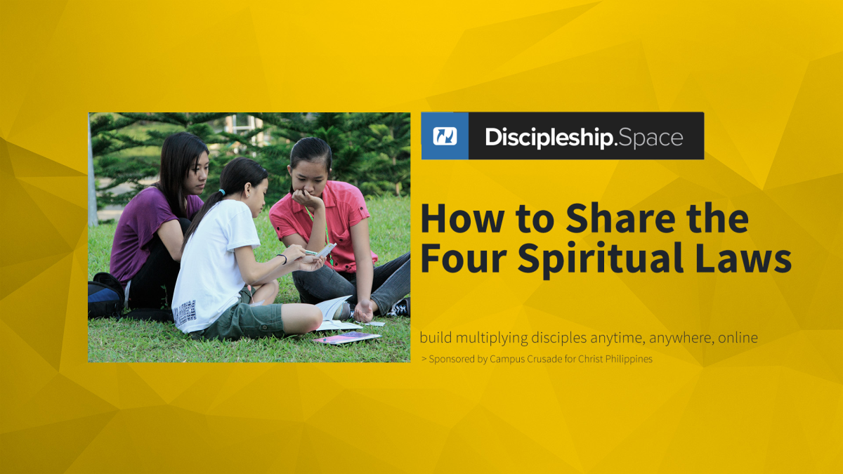 Learn How to Share the Gospel - Discipleship Space